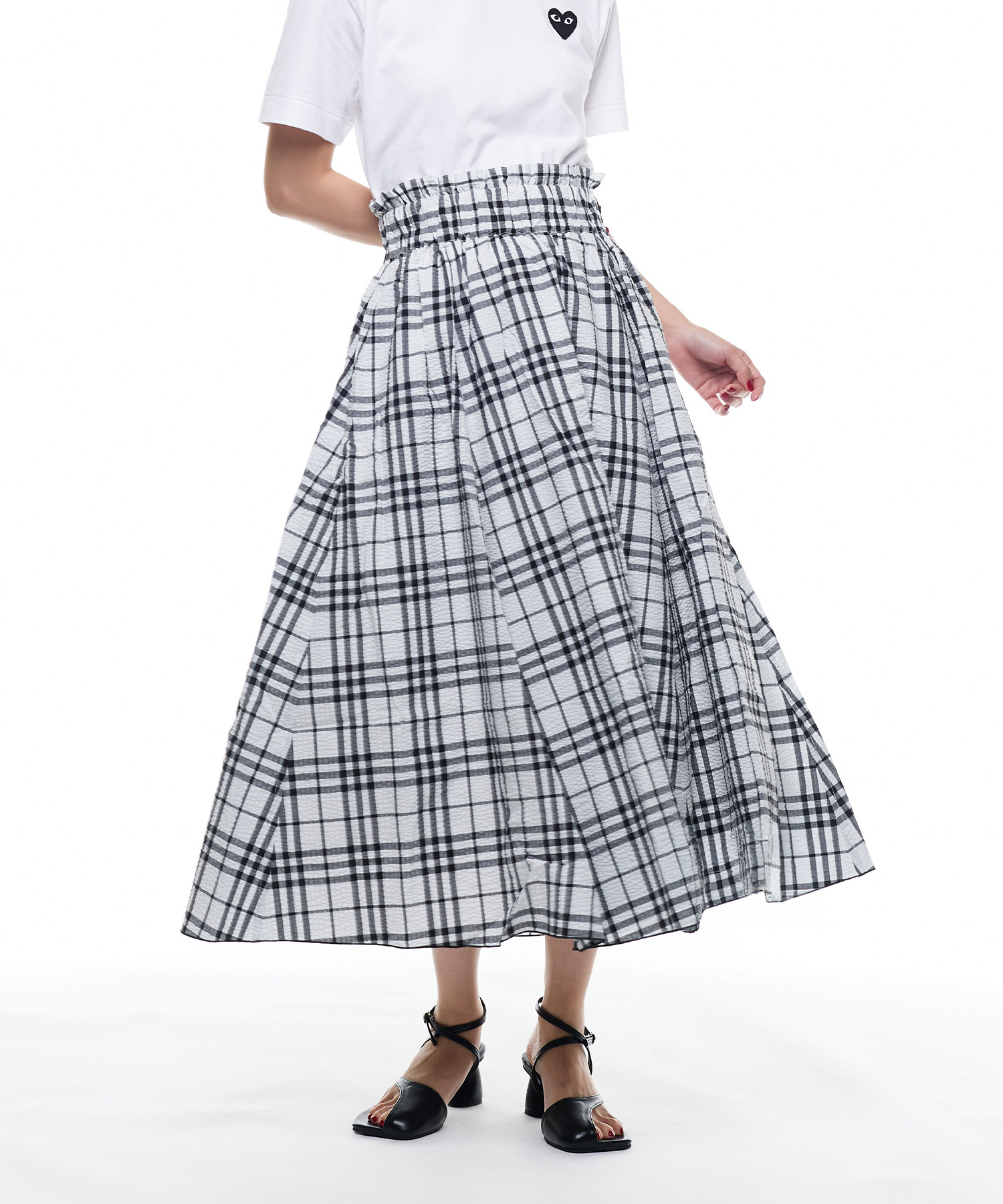 PICCINチェックフレアスカート | Narcissus WEB STORE