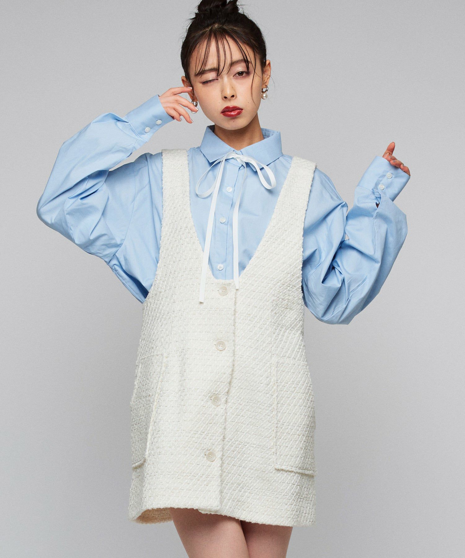 PICCINツイードワンピース | Narcissus WEB STORE